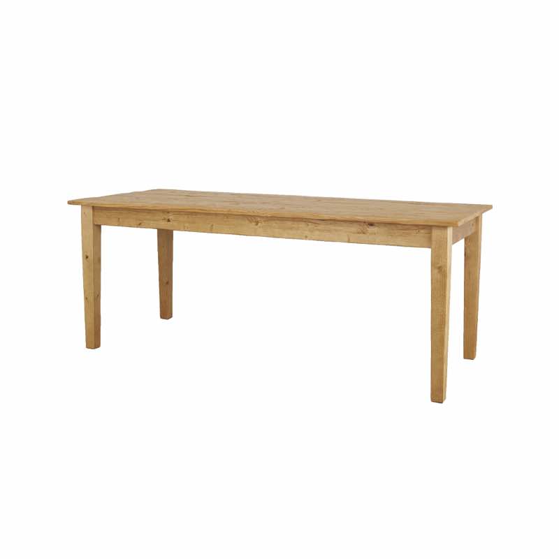 Reclaimed Wood Provence Farm Table, 6ft - Natural