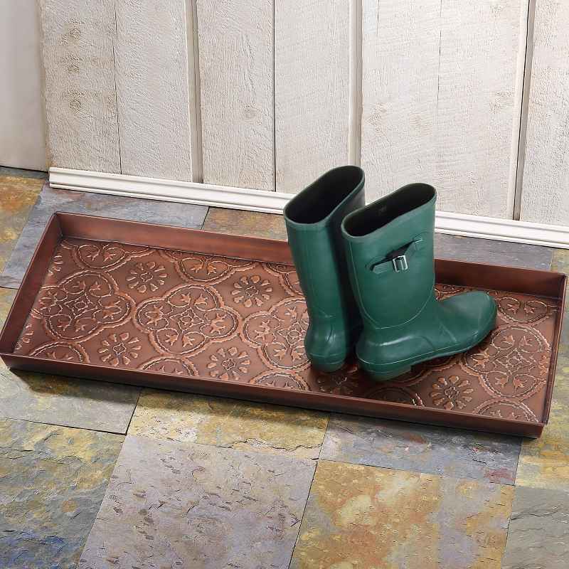 Multi-Purpose Metal Boot Tray (copper)