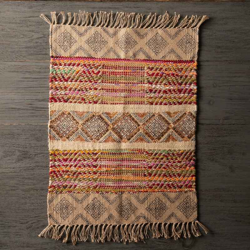 Woven Scatter Rugs - Multi